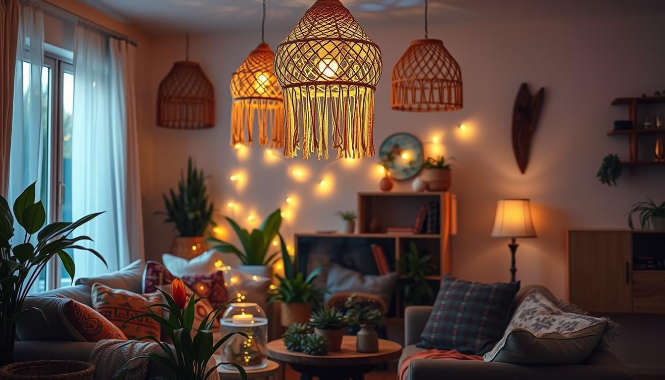 Global Accents: Designing a boho cozy small living room with Personality