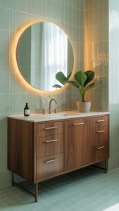 10 Stunning Mid Century Modern Bathroom Designs You’ll Want to Copy - getscozy